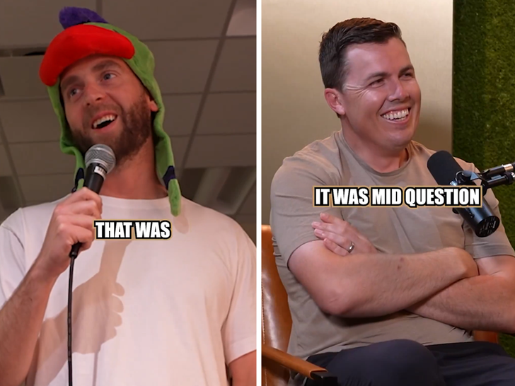 'Pardon My Take' interview derailed by Hank Lockwood fart