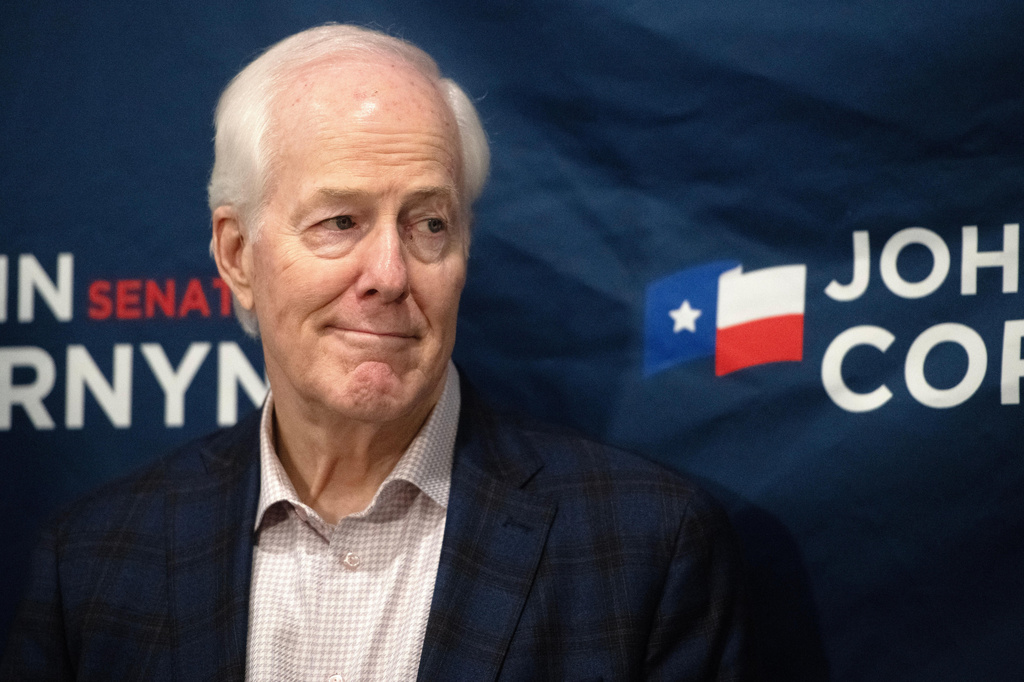Paxton makes his final pitch in the Texas Senate race against Cornyn ...