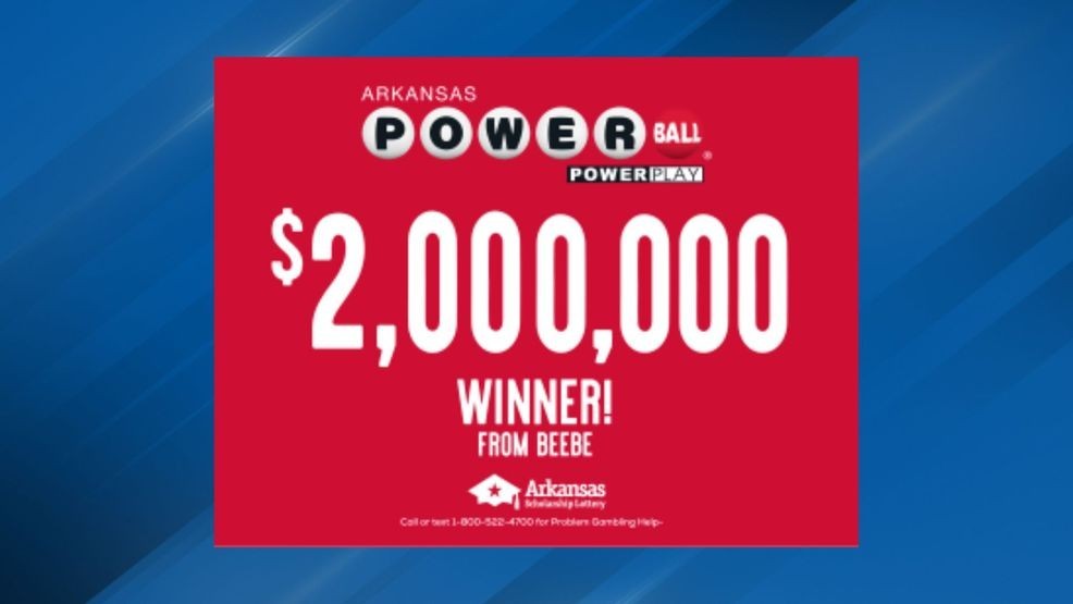 Beebe Powerball player claims $2 million winning ticket