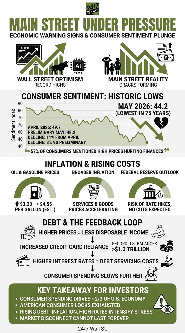 Consumers flash recession warning as Trump economy sentiment implodes
