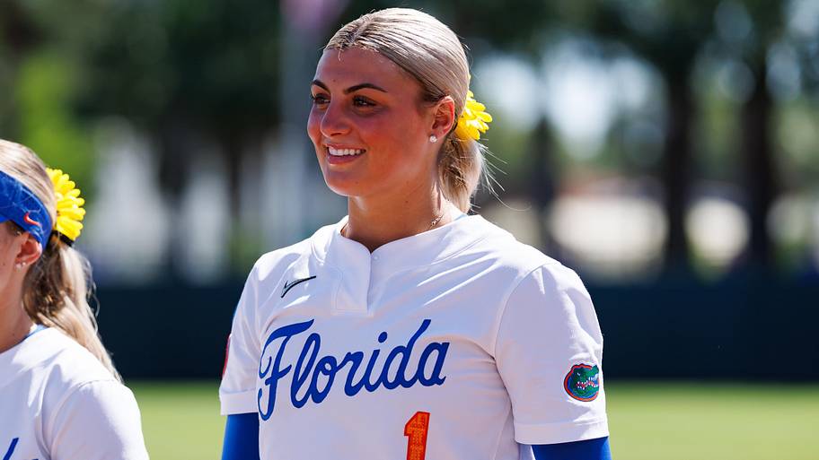 Florida softball freshman Caroline Stanton celebrates high school ...