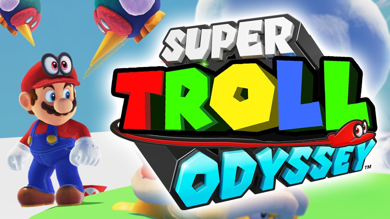 The funniest custom troll level ever made for Super Mario Odyssey