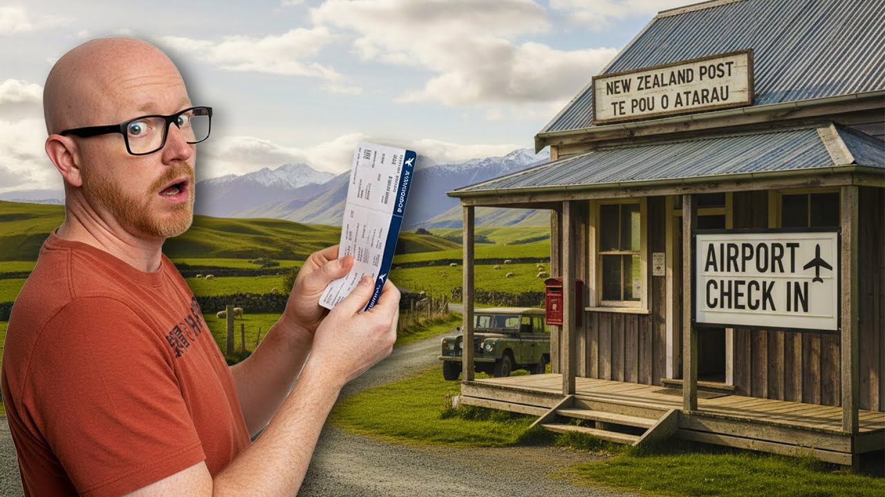 Flying to a tiny island where the check-in is wild