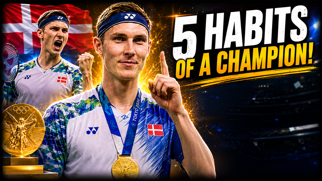 Viktor Axelsen’s 5 powerful tips for young players