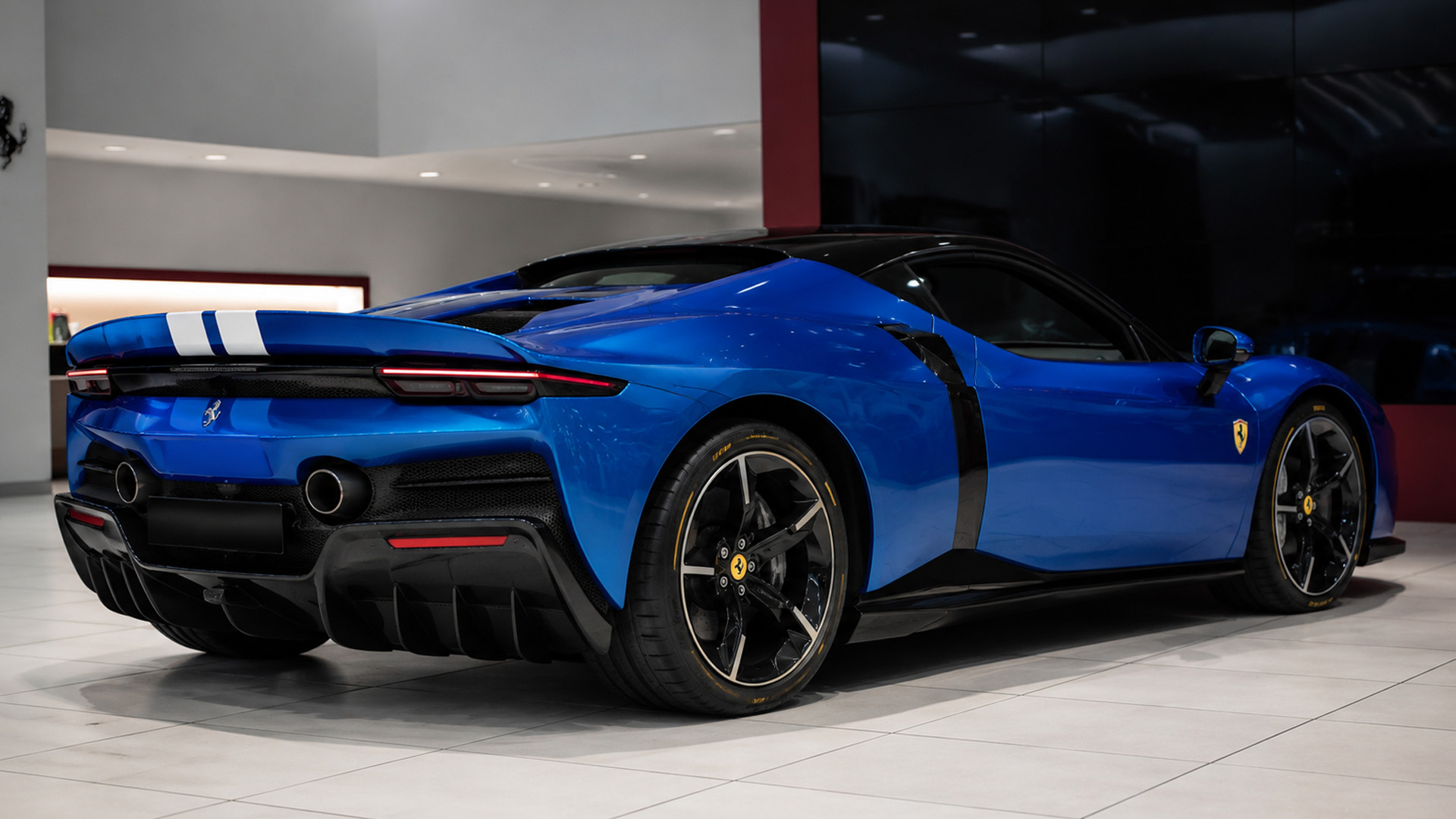 Ferrari 849 Testarossa with its V8 sound and iconic roar