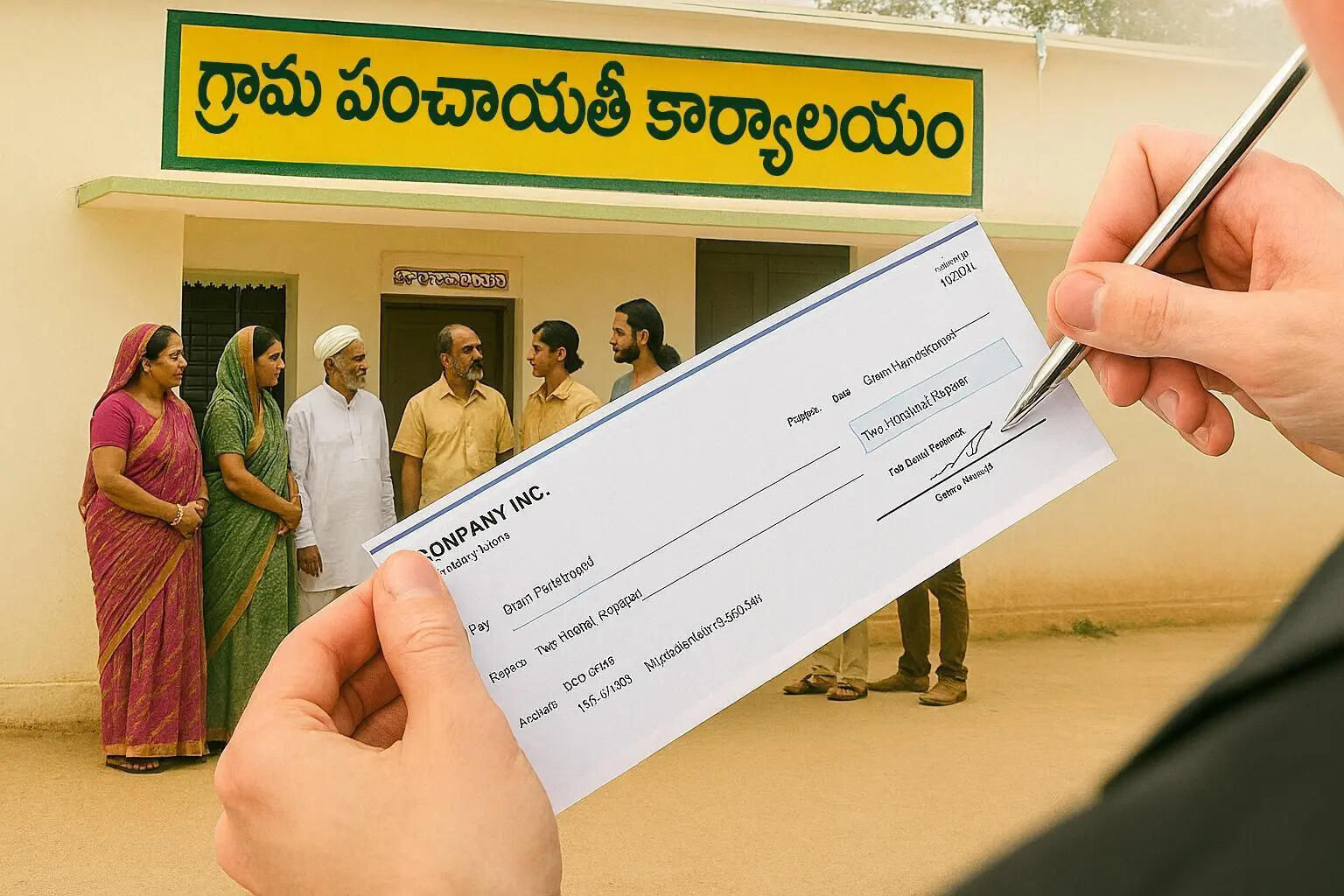 Sarpanch, panchayat secy to hold cheque power soon?