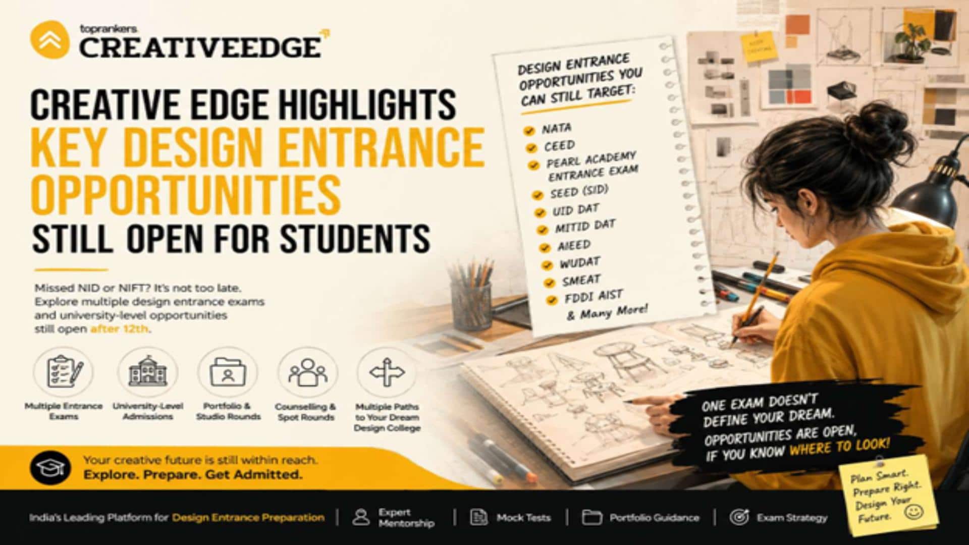 Creative Edge highlights key design entrance opportunities still open ...