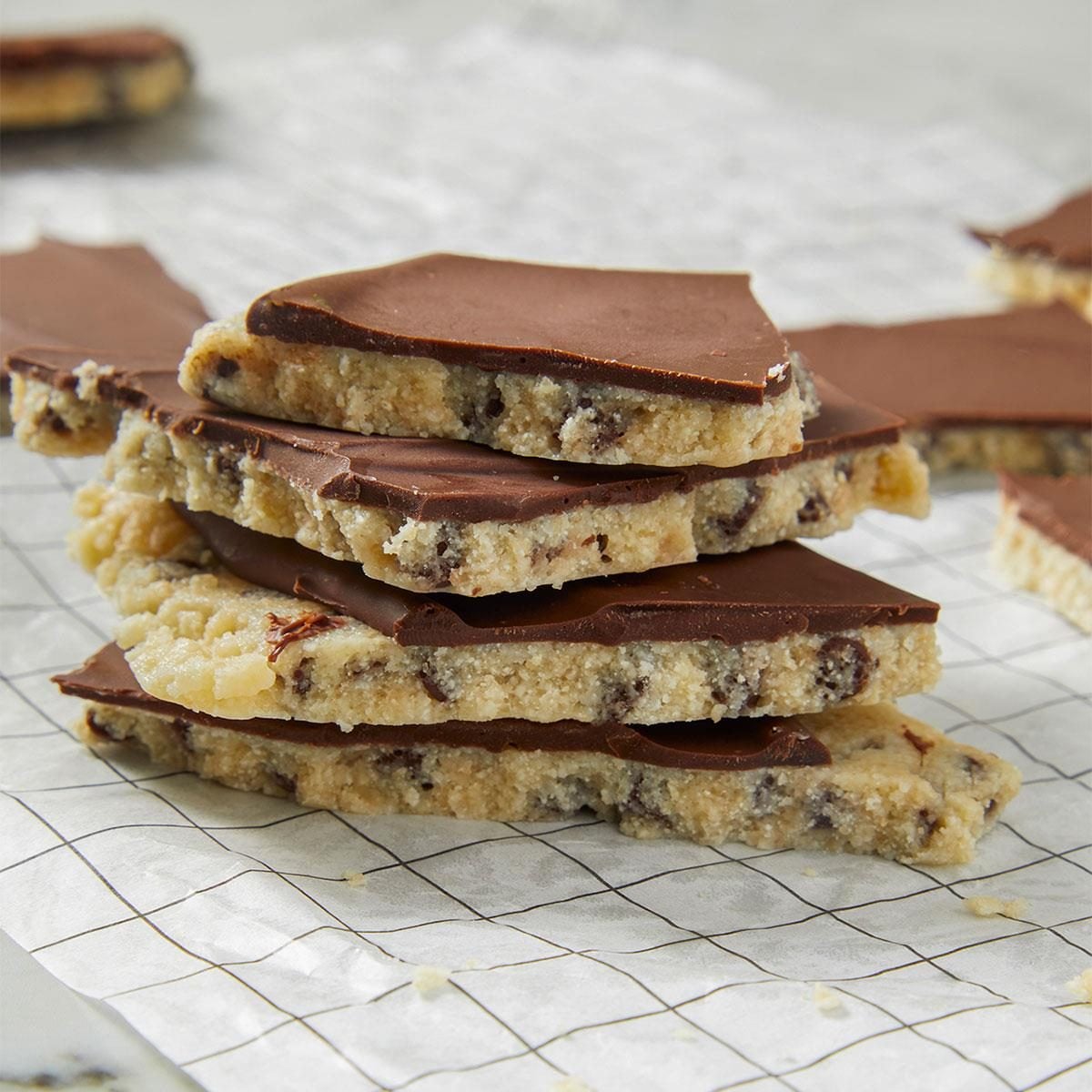 Cookie dough bark