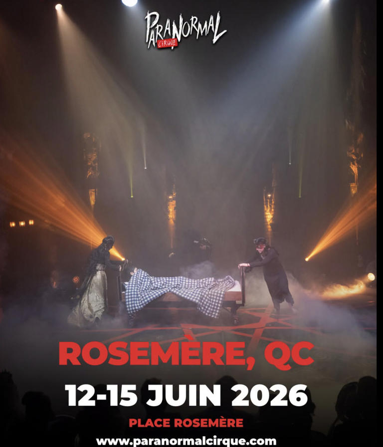 Paranormal Cirque Nightmare s’installe à Mirabel et Rosemère
