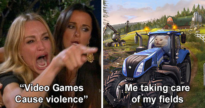 21 memes that make fun of the idea that video games cause violence