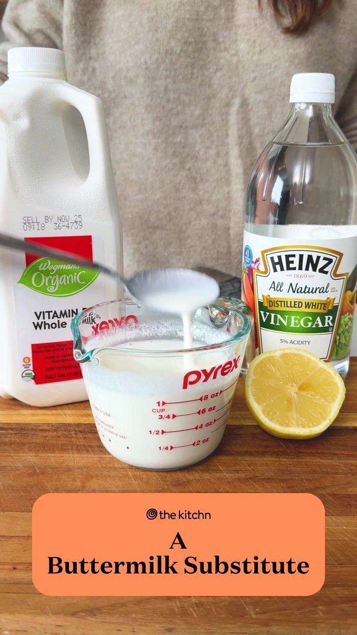 How to make a buttermilk substitute