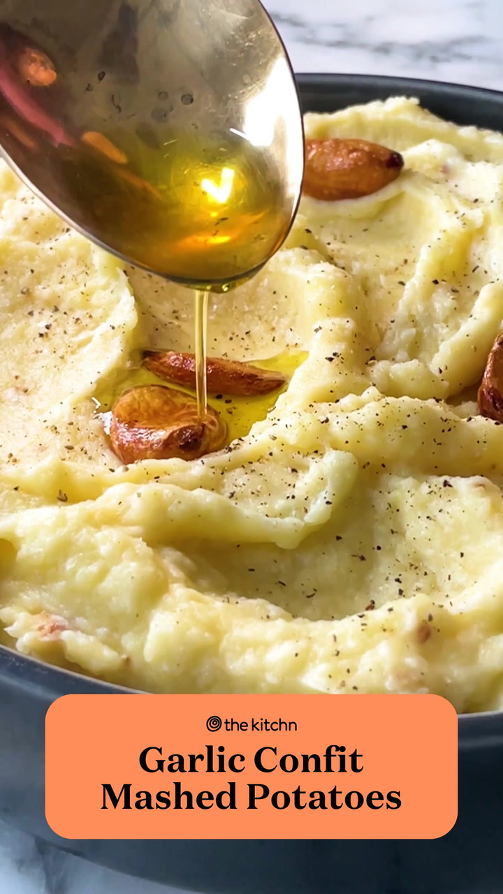 How to make garlic confit mashed potatoes