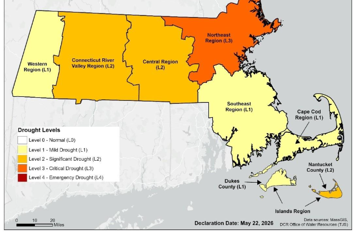 Northeast MA hits 'critical drought,' triggering water bans across region
