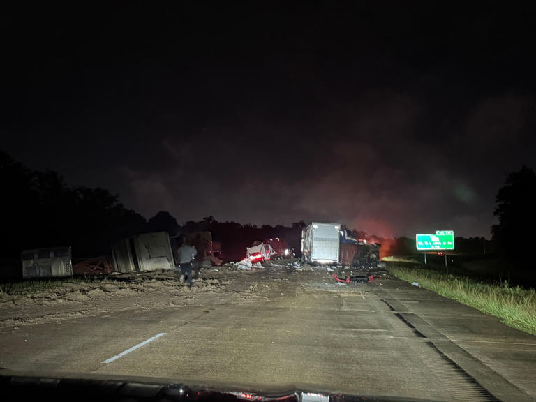 Victim identified in multi-vehicle I-49 wreck