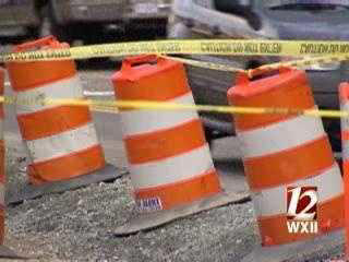 Emergency crews respond to collapse on West Gate City Boulevard in ...
