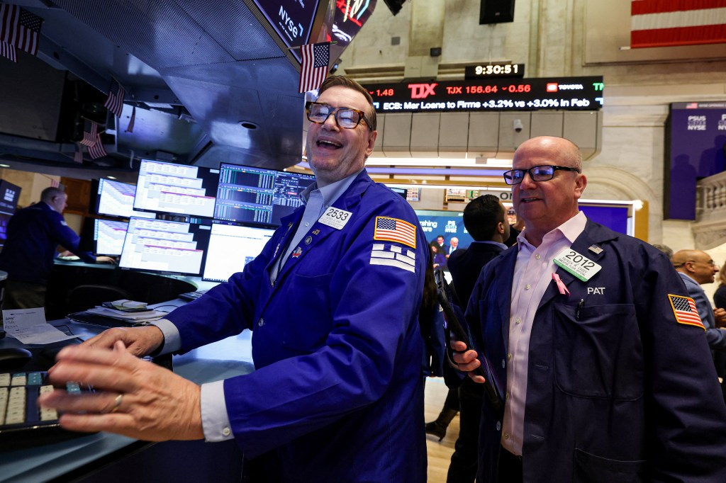 Dow soars 300 points to an all-time high — first record hit since Iran ...
