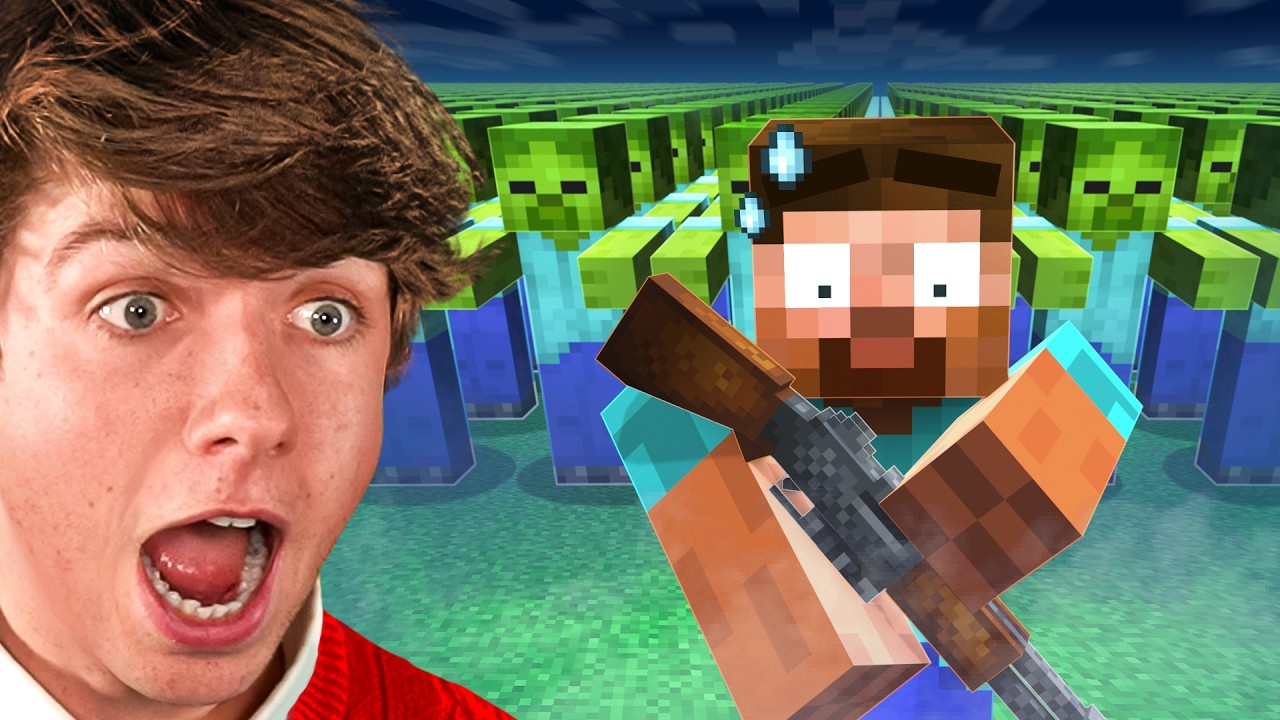 Surviving Minecraft's largest zombie apocalypse