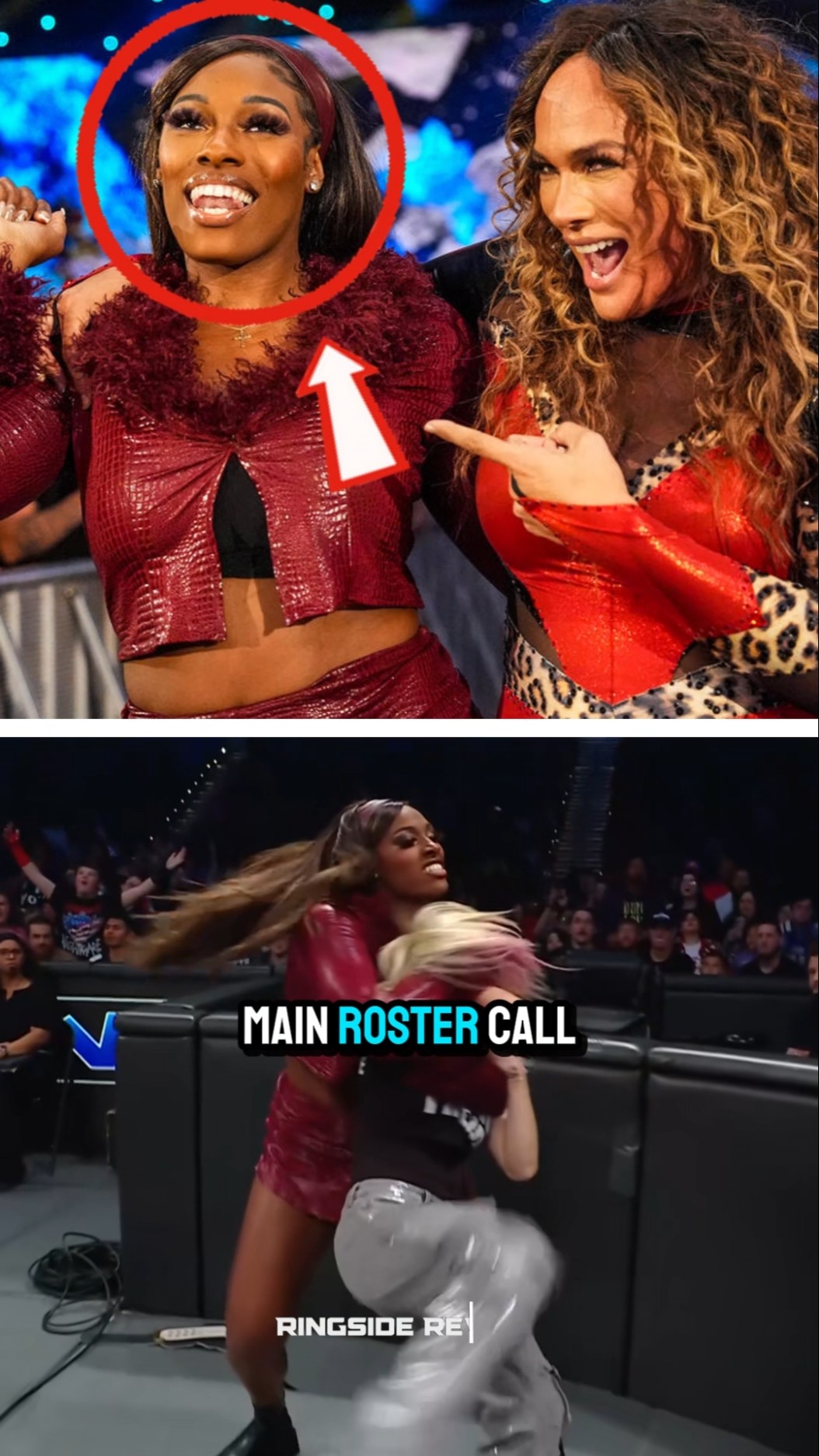 Was this the main roster call-up for Lash Legend?