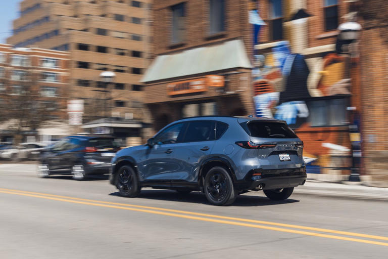 See exterior pics of the 2026 Mazda CX-5 Premium Plus