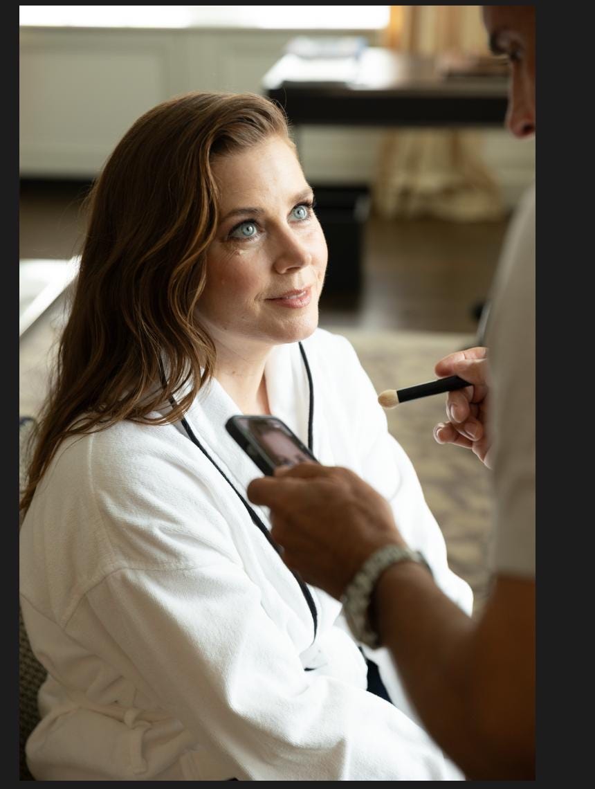 Amy Adams’s first Louis Vuitton show was a work of art