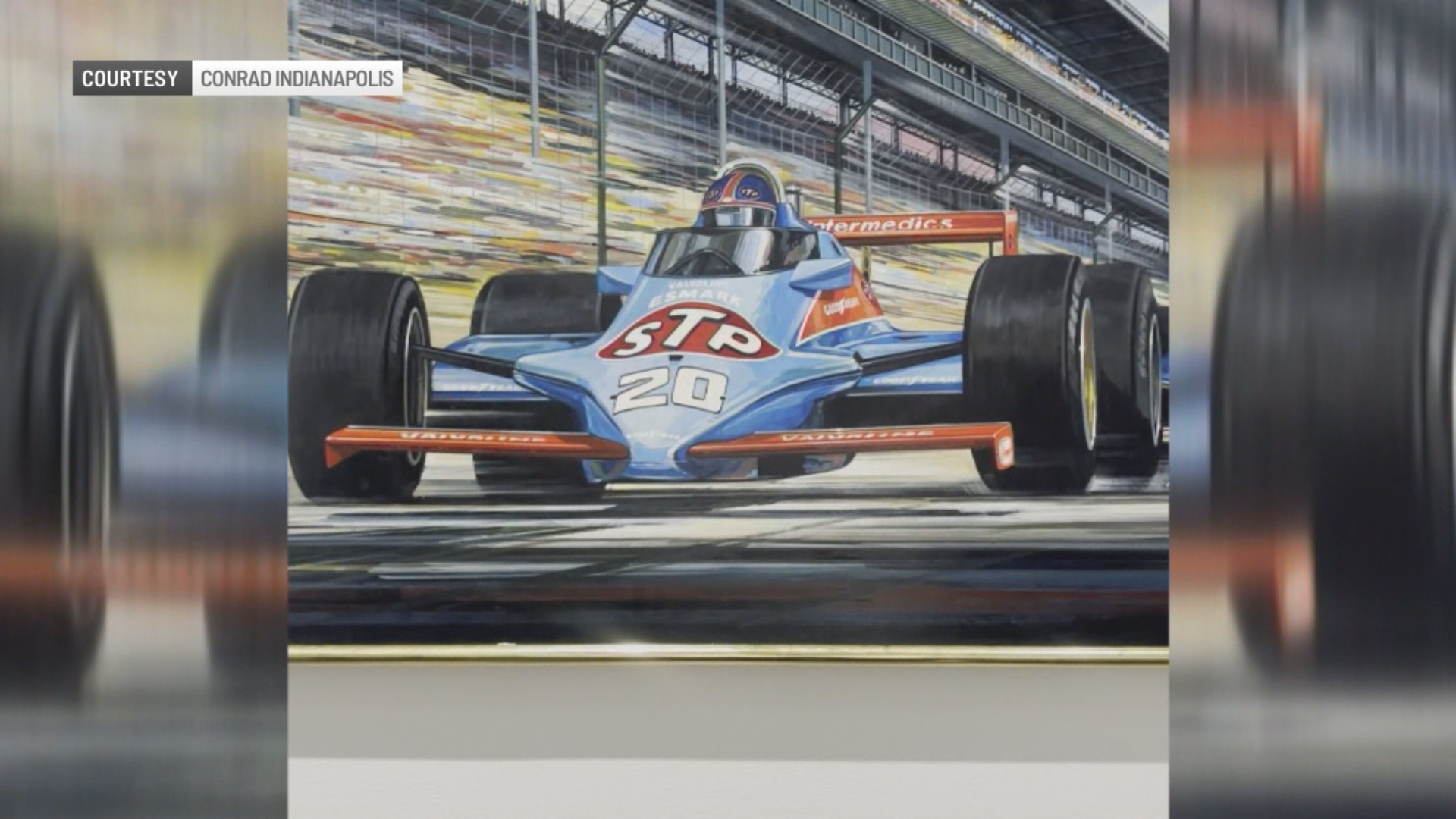 The art of speed exhibit debuts at the Conrad Indianapolis