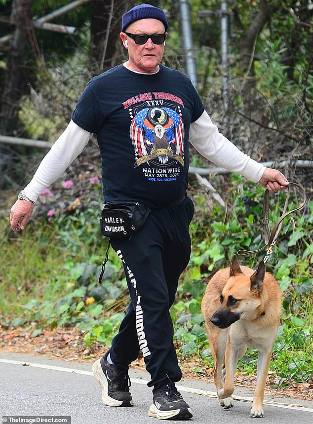 Die Hard and Terminator heartthrob is sprightly at 67... can you guess ...