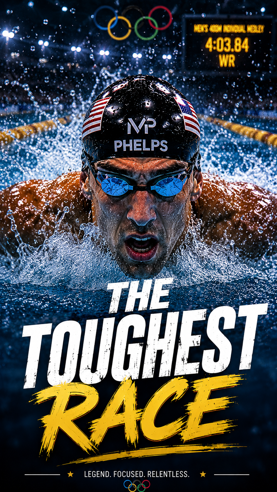 Michael Phelps conquered the toughest race in swimming