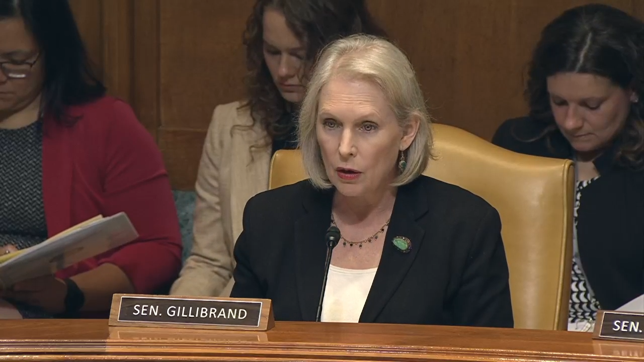 'Unacceptable': Kirsten Gillibrand scolds Sean Duffy to his face for ...