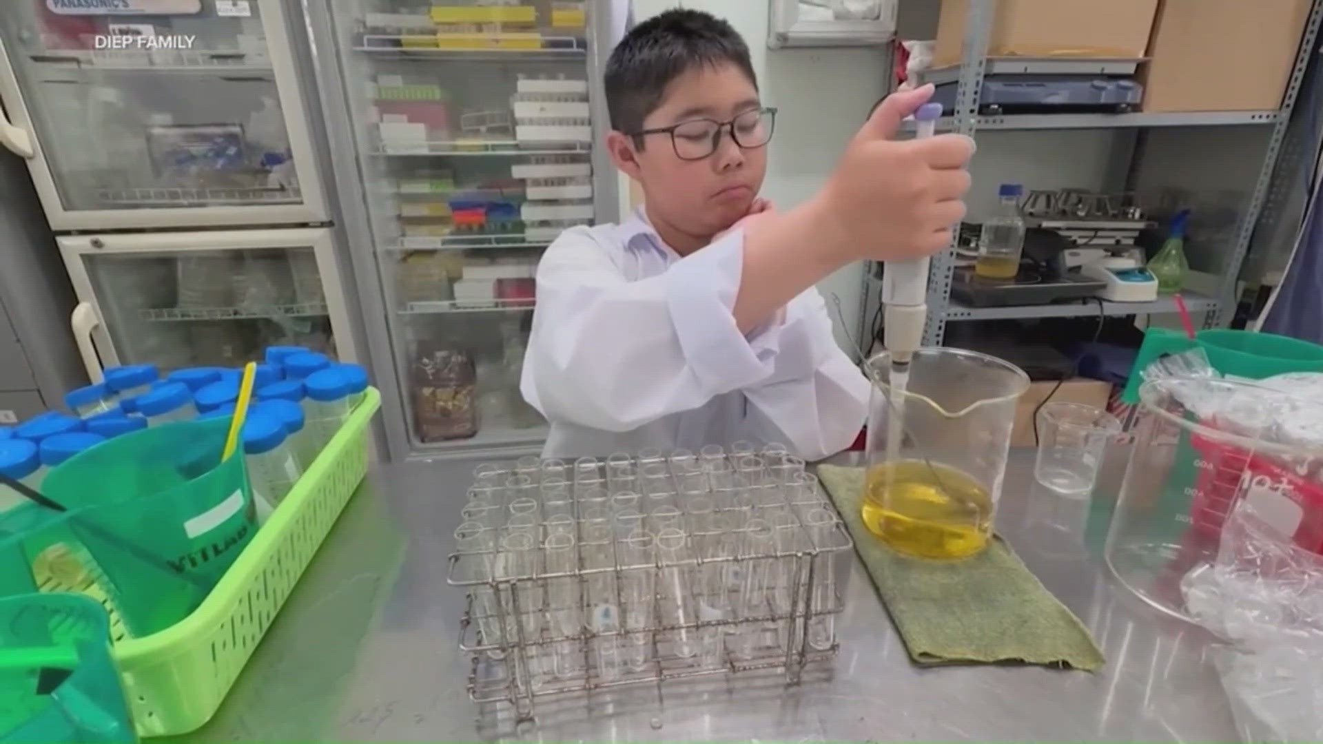 12-year-old graduates as college valedictorian