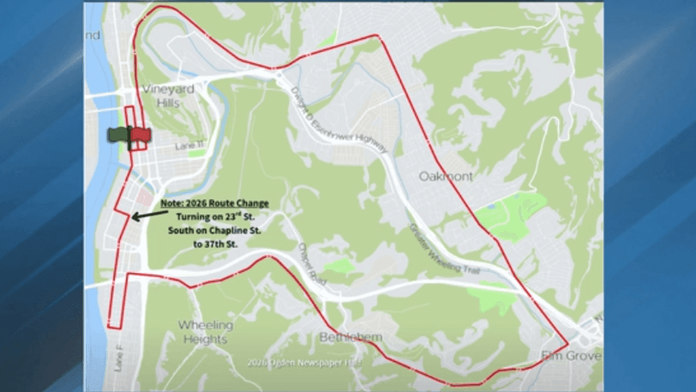 Race weekend brings multiple Wheeling road closures and parking changes ...