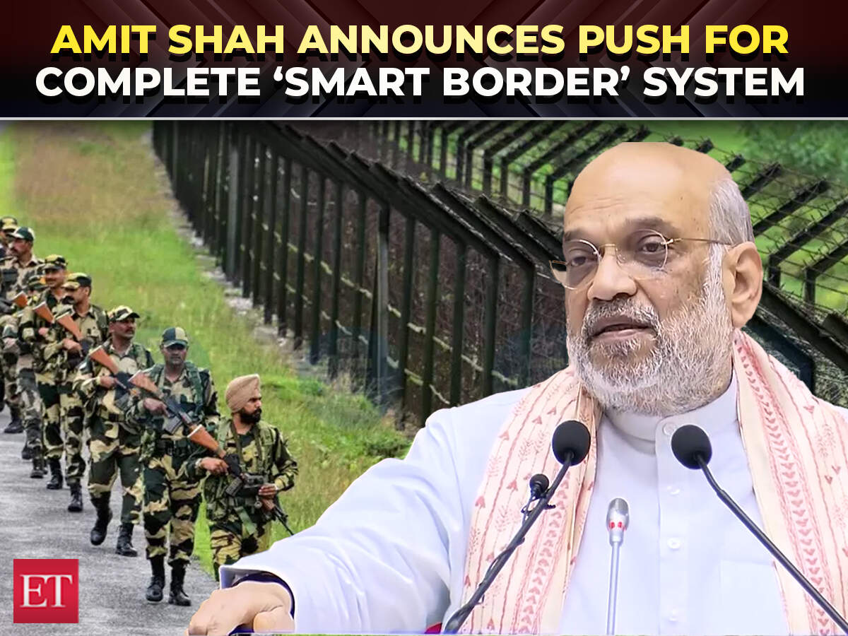 Amit Shah promises ‘smart border’ plan rollout, vows crackdown against ...