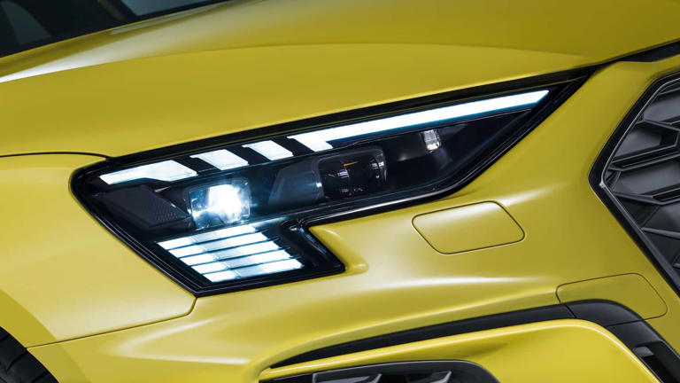 Audi's futuristic headlights are finally coming to America