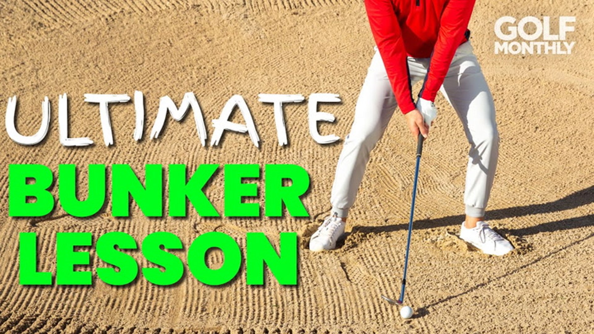 Simple tips on playing bunker shots