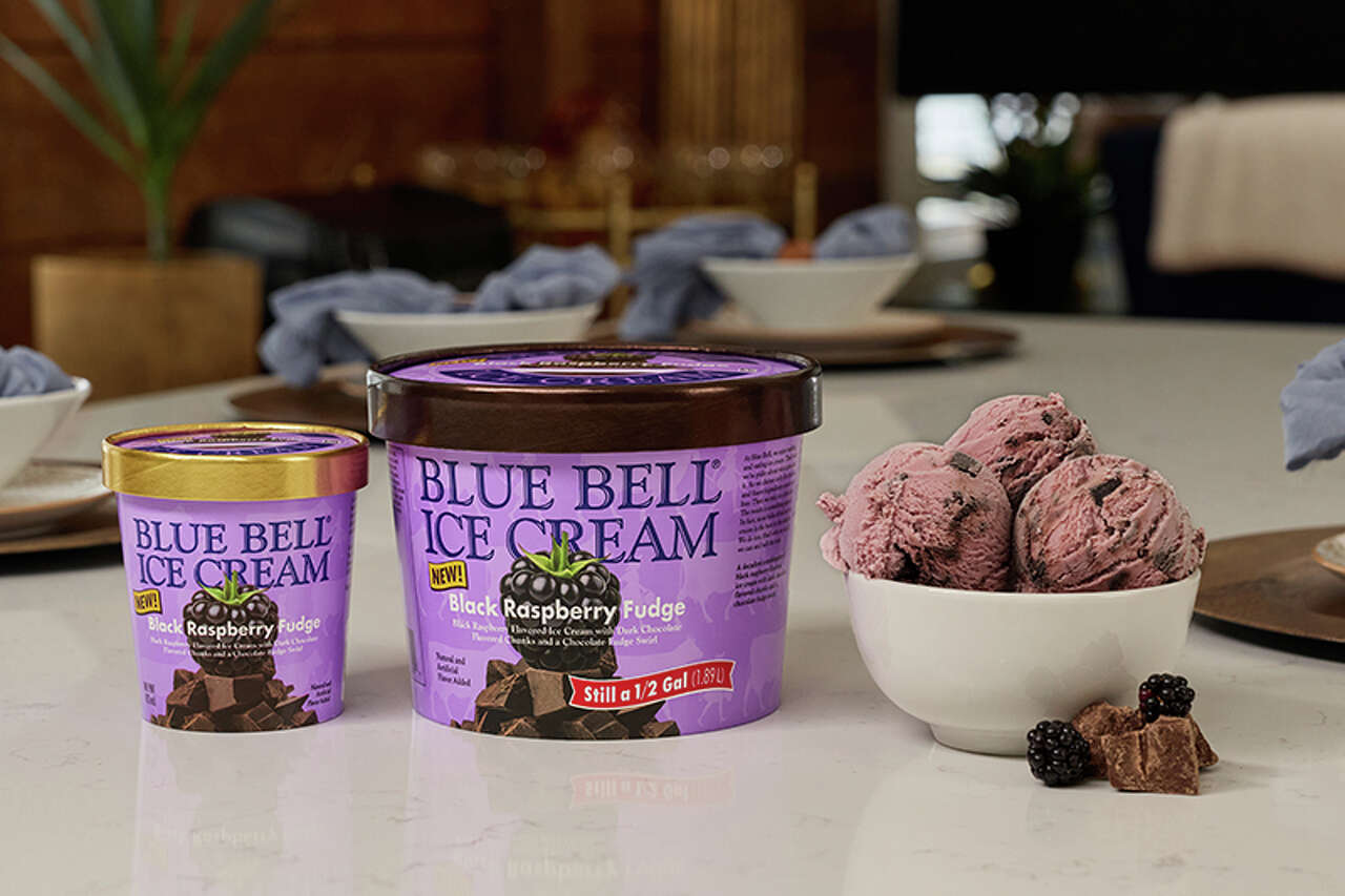 Blue Bell releases Black Raspberry Fudge ice cream for a limited time