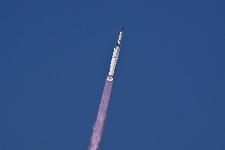 SpaceX's upgraded Starship V3 blasts off in debut test flight from Texas