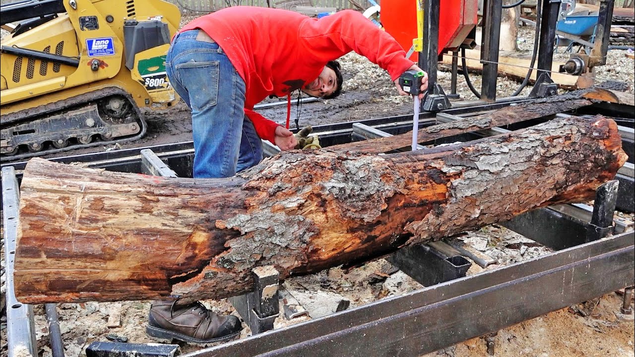 Watch me turn logs into lumber!