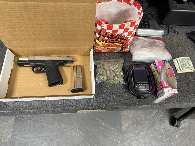 Chicopee traffic stop results in gun, drug arrest