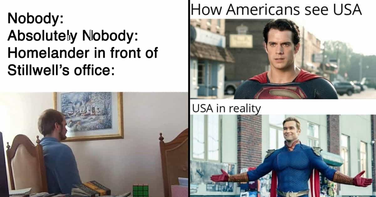 Funny memes about Homelander