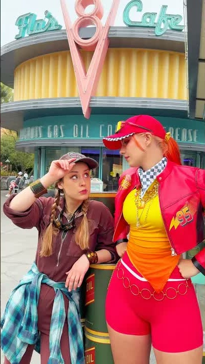 Mater and Lightning McQueen Disneybound at @Disneyland with @halcybella ...