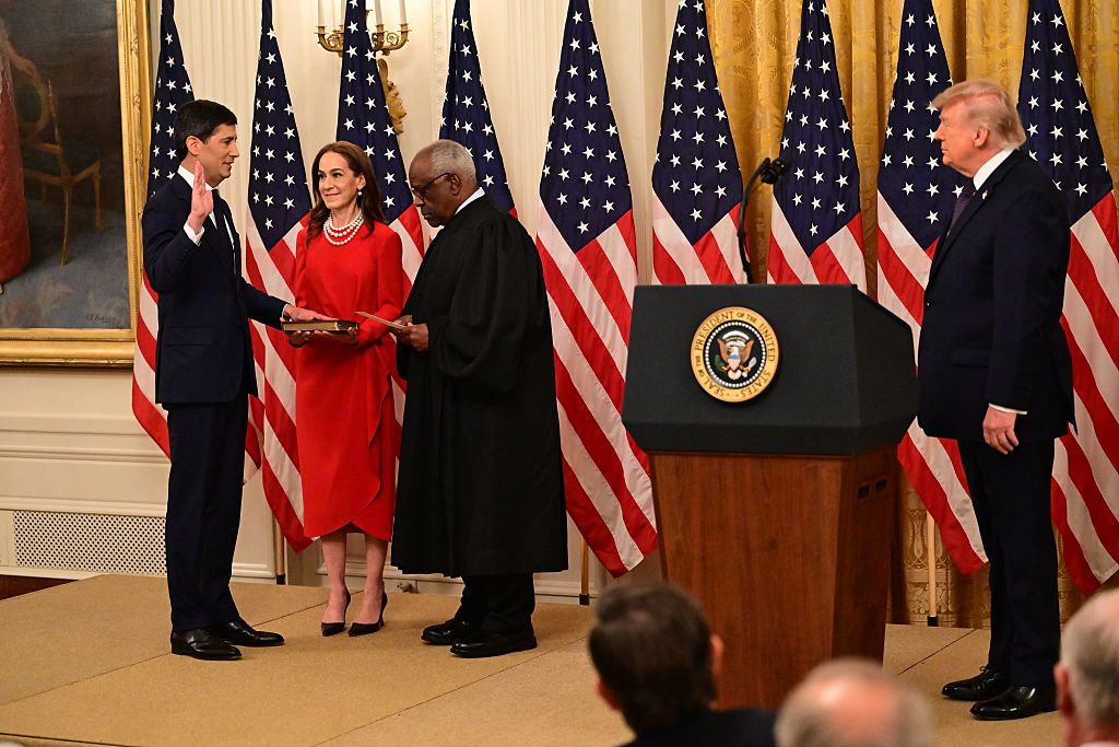 Dow hits new high as Warsh takes Fed oath: Stock market today