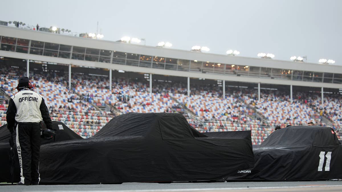 NASCAR Craftsman Truck Series Race Postponed, Start Time for Saturday