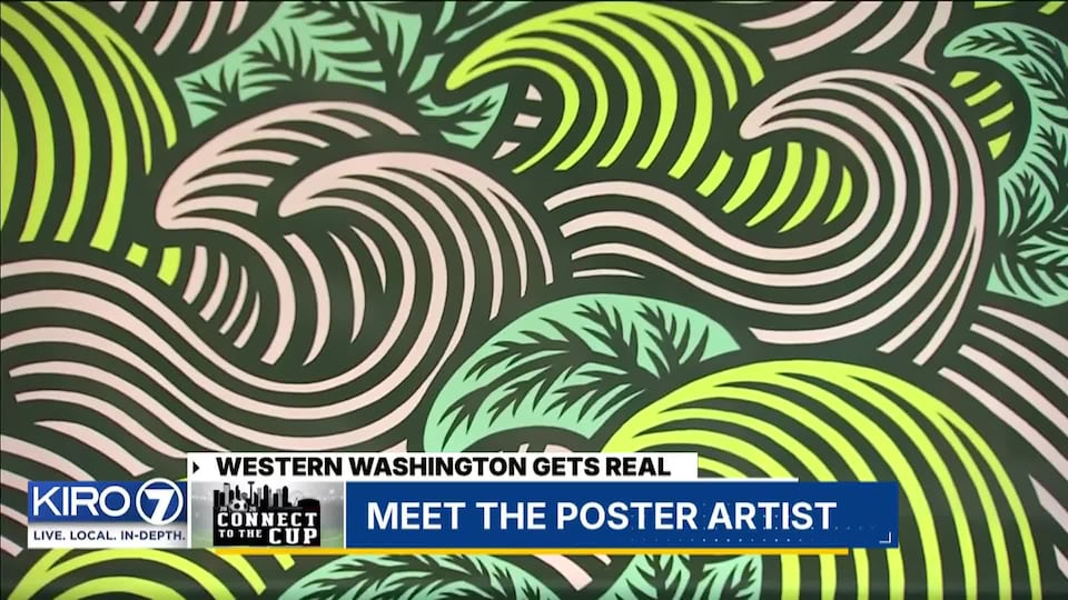 WWGR: Meet the poster artist for World Cup Seattle