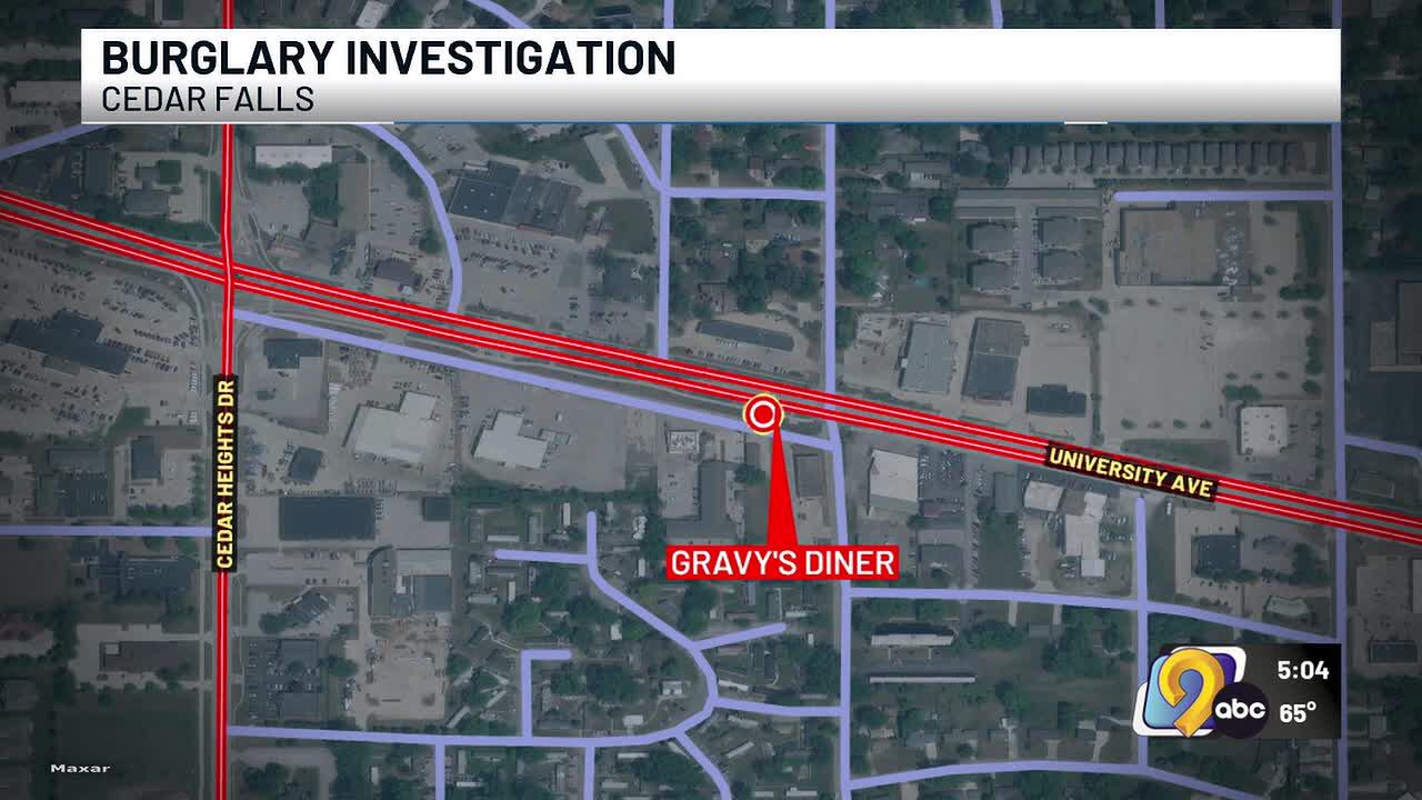 Investigation underway for burglary at eastern Iowa diner