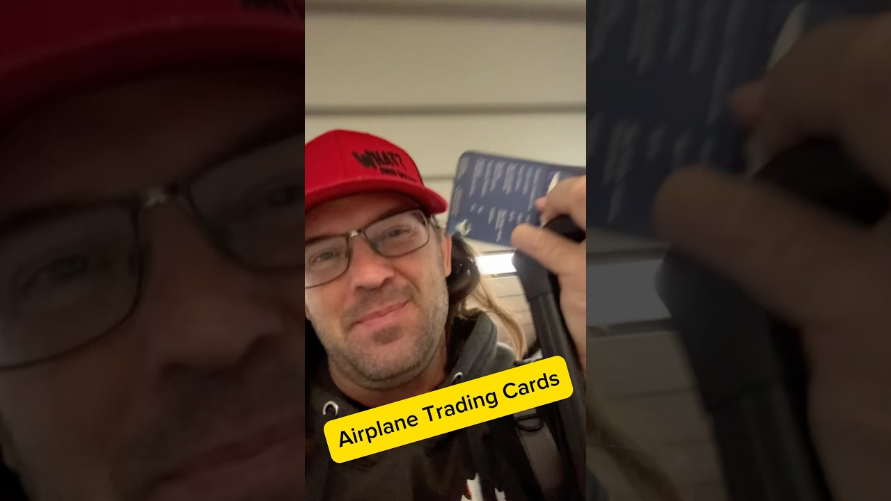 I found airplane trading cards? Wait what!