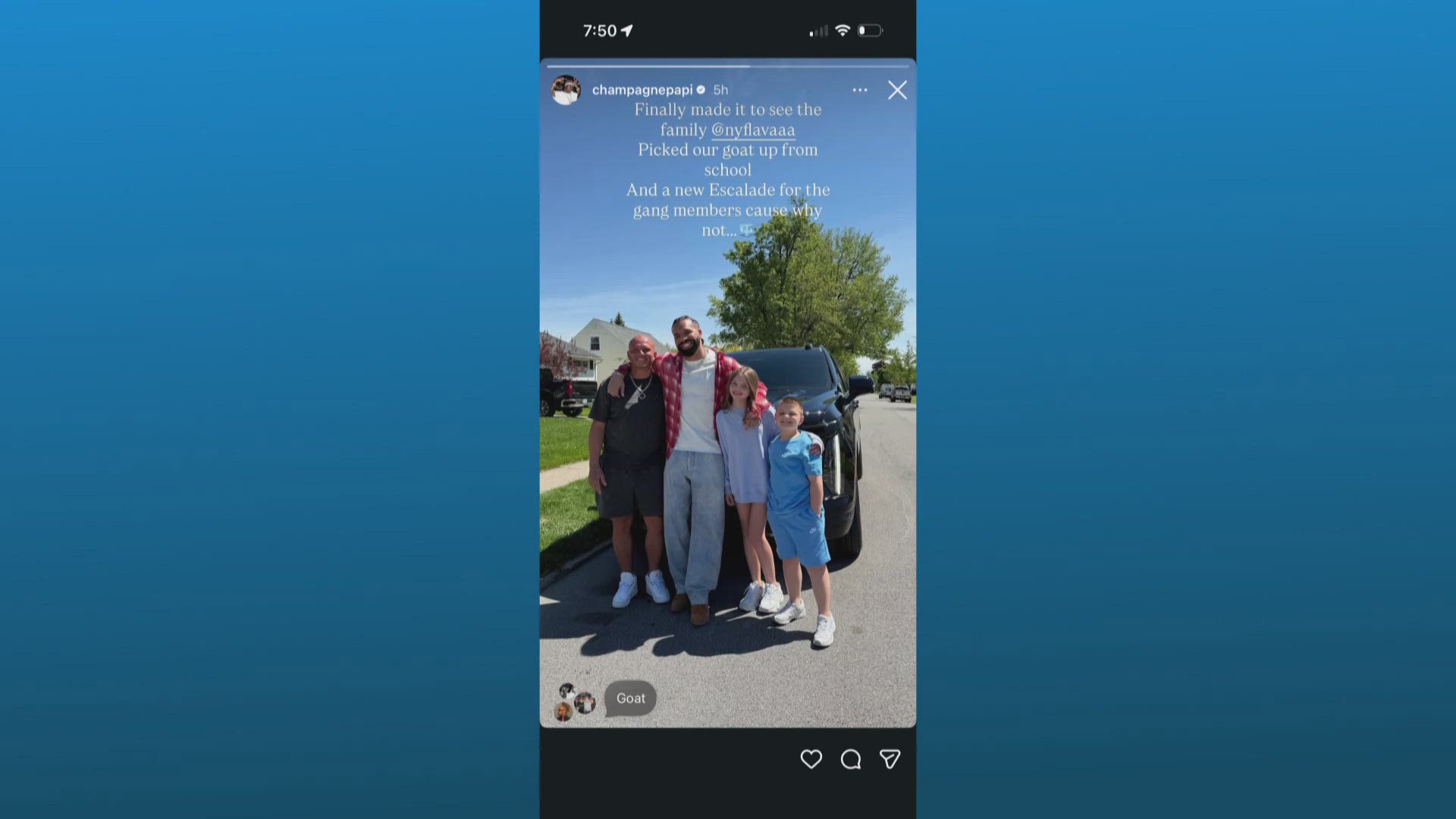 Drake makes surprise appearance in WNY