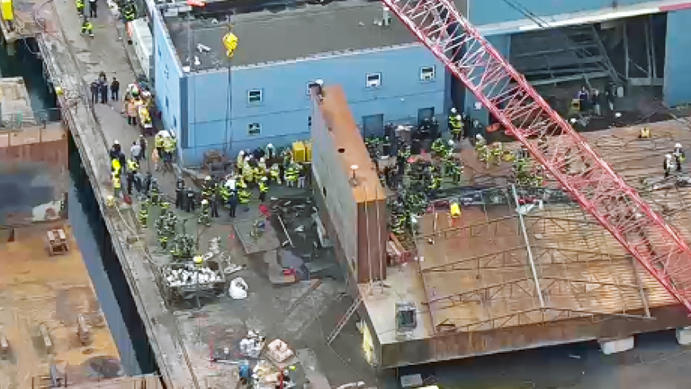 At least 1 killed, 34 firefighters and EMS workers injured in 'major ...