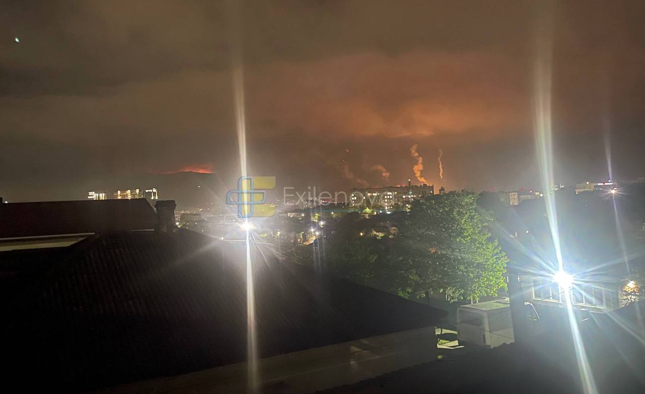 Fire at Novorossiysk fuel terminal amid Ukrainian drone attack, Russian ...