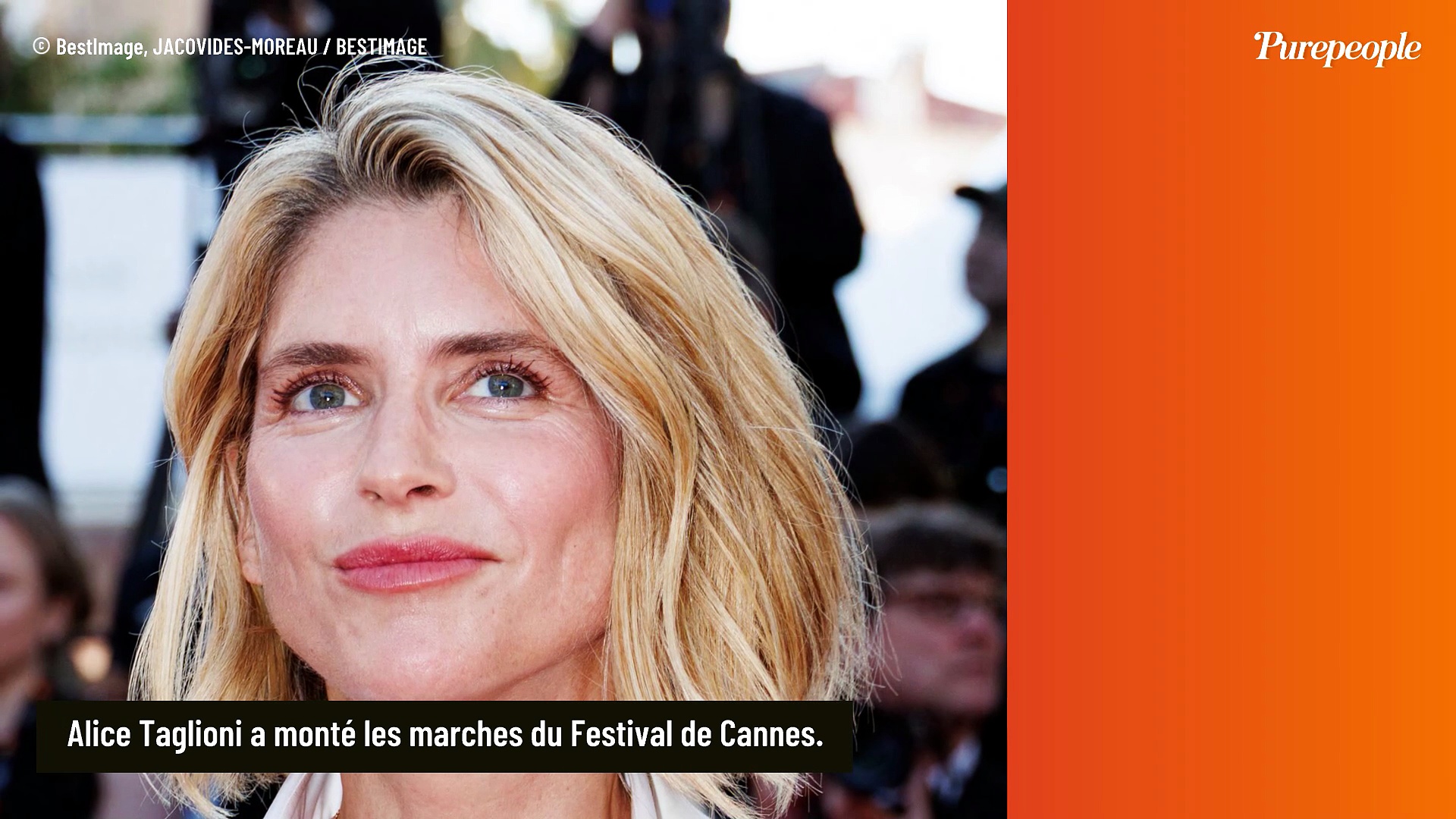 Alice Taglioni détonne en total look blanc sur le tapis rouge du ...