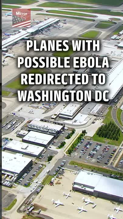Planes with possible Ebola cases redirected to Washington DC
