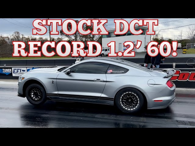 Whipple swapped 2020 GT500 sets record 1/4 mile! *Stock DCT